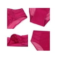 HSIA Sexy Lace High Cut Panties Breathable Mesh Briefs Underwear 3 Pack XL - Walmart.com