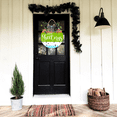 Eveokoki Front Door Porch Decorations Seasons Greetings Door Hanging ...