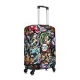 Demon Slayer Infinity Castle Suitcase Cover Elastic Washable Luggage ...