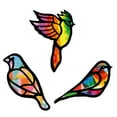 Vhale DIY Kids Bird Suncatchers Craft Kit, Precut Templates, Colorful ...