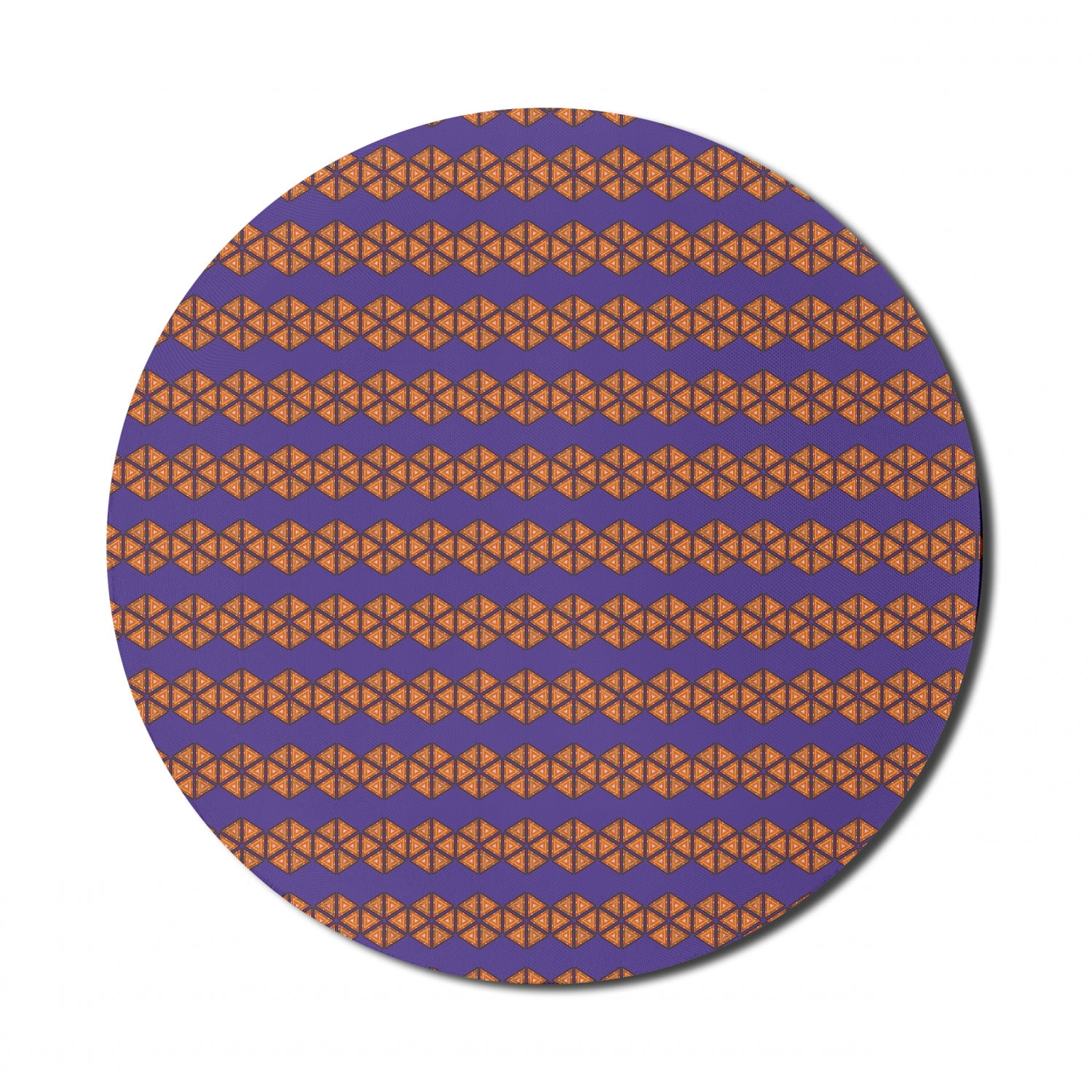Tribal Mouse Pad for Computers, Style Triangular Shapes Forming ...