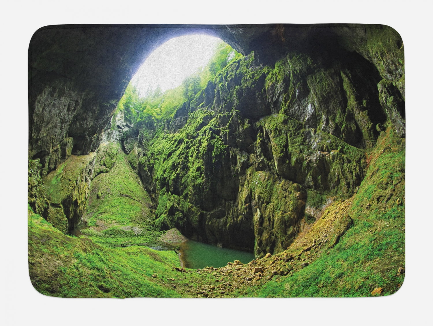 Natural Cave Bath Mat, Punkevni Cave in Czech Republic European ...