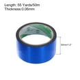 Uxcell Blue Metalized Tape 1.2" x 55 Yards Decor Tape for Detailing ...