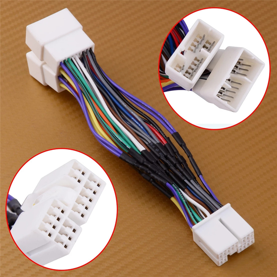 Y Cable Splitter For Honda Acura AUX CD Changer GPS Navigation XM Radio ...