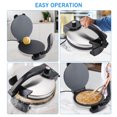 Roti Maker Machine, Stainless Steel Non-Stick Electric Tortilla Maker ...