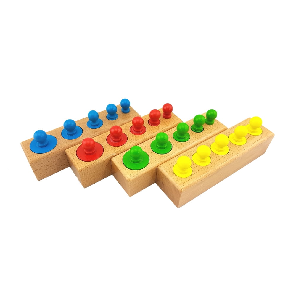 Click here for Ifit Montessori Color Cylinder Blocks  Montessori... prices