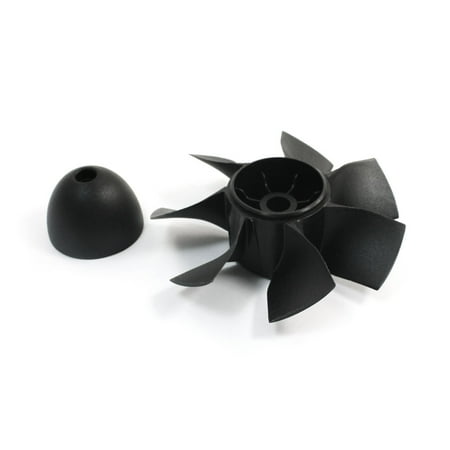 Black Plastic 7 Vanes Ducted Fan Vane 3.5" 89mm for RC Plane - Walmart.ca