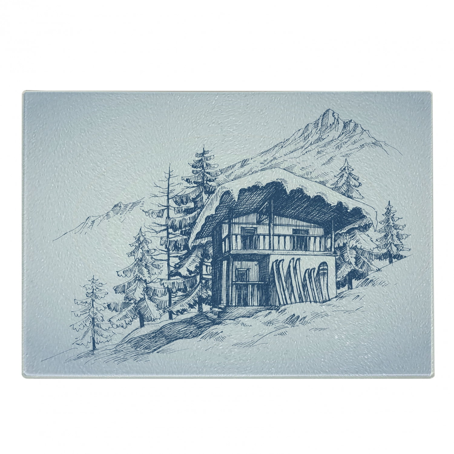 Hut Pencil Drawing