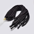 20Strand Natural Lava Rock Round Bead Strands Dyed Black 10mm Hole: 1mm ...