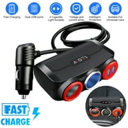 High Road 5A Triple USB Car Charger - Walmart.com
