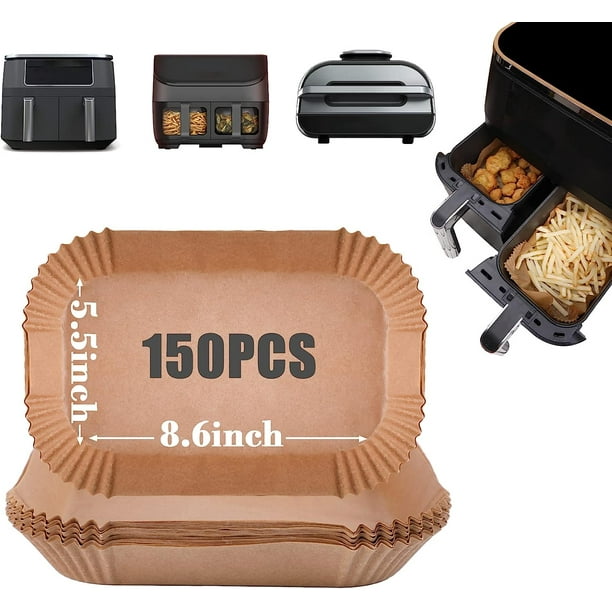 Rectangular Parchment Paper Sheets 11 x 9 inch for Air Fryer Toaster ...