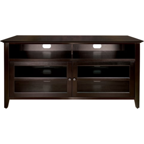 Bell'O Wood Audio/Video Cabinet In Dark Espresso Finish - Walmart.com