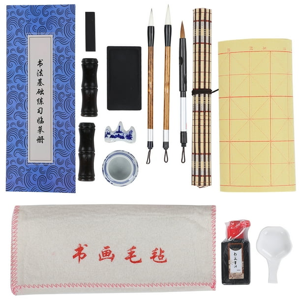 Chinese Calligraphy Set Calligraphy Brush Pen Calligraphy Practicing ...