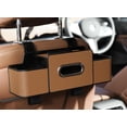 3-in-1 Back Seat Car Organizer, Car Backseat Storage Box with Cup ...