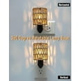 Boho Plug in Night Light with Switch, 2-Pack Farmhouse LED Night Lights ...