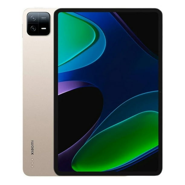 Tablet Xiaomi Pad 6 6GB 128GB Dorado | Walmart en línea
