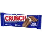 CRUNCH Full Size Candy Bar, Crispy Milk Chocolate With Crisped Rice, 1. ...