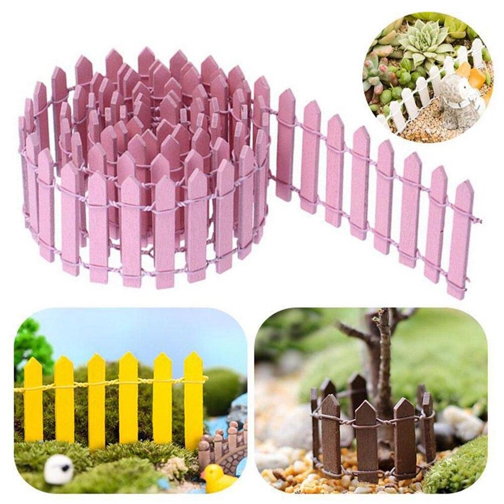 Home & Hobby Doll & Model Making Set of 3 Mini Picket Fence for Fairy ...