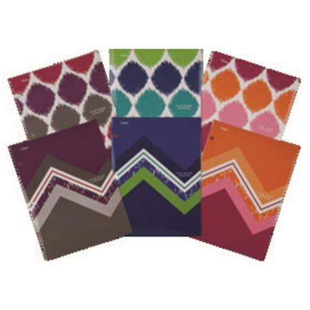 Acco Brands Usa Llc 33222 Five Star Style Folder 4 Pocket 9.5x12.5 Asst ...