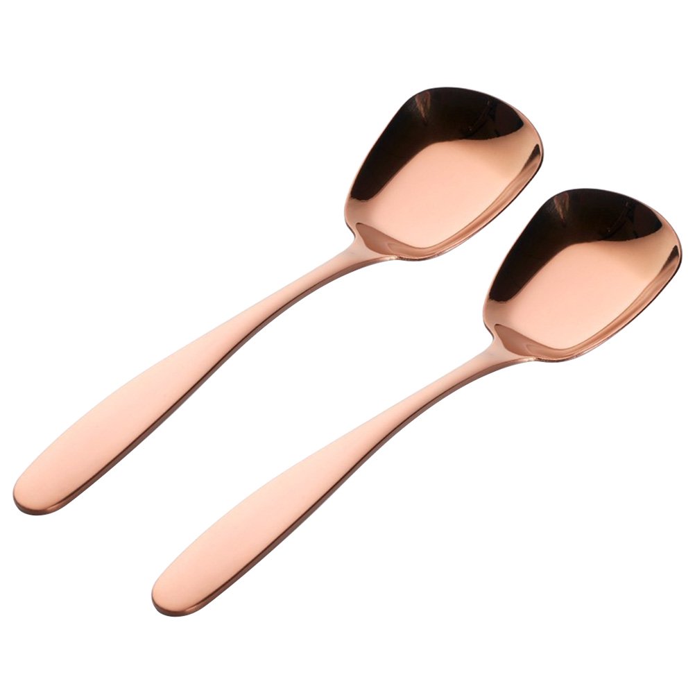 Click here for Shisuyan 2 Pcs Serving Spoons Stainless Steel Rose... prices