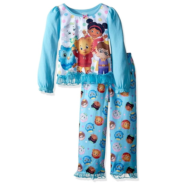 Daniel Tiger Toddler Girls Long Sleeve Poly Pajama Set KY182523DA ...