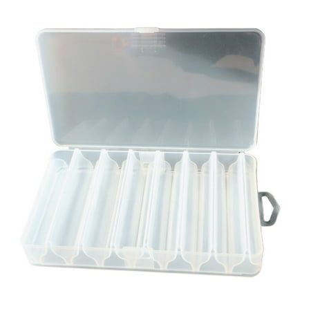 Fly Fishing Tackle Box Double Sided 14 Compartments small fishing ...