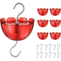 Ant Moat for Hummingbird Feeders, 6 Pack Ant Guard Cups with S Hooks ...