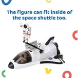 Dazmers Space Shuttle Toy, Astronaut Figure, Lights and Sounds, Space ...
