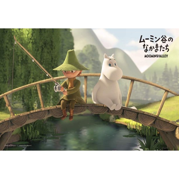 108 pieces Jigsaw puzzle Moomin Moomin and Snufkin [Kids Puzzle ...