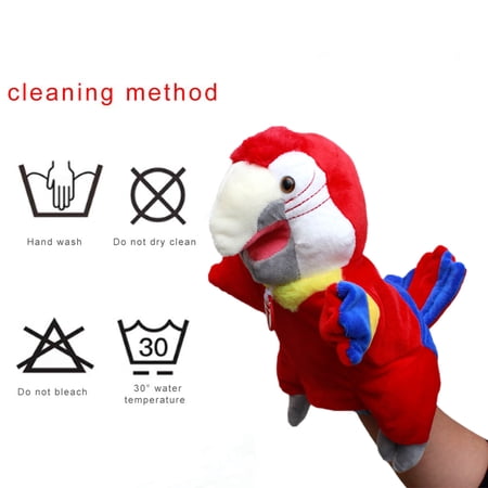 Children's Cartoon Hand Puppets Cartoon Bird Animal Plush Doll ...
