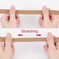 Polyester Resistance Elastic Cord Overlock Ribbon Camel 15x1mm 30yard ...