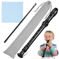 Raindrops Soprano Descant Recorder 6-Hole Kids Flute for Students ...