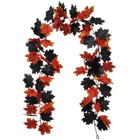 Artificial maple Leaf Vine, 180C Artificial maple Leaf Hanging Vine ...