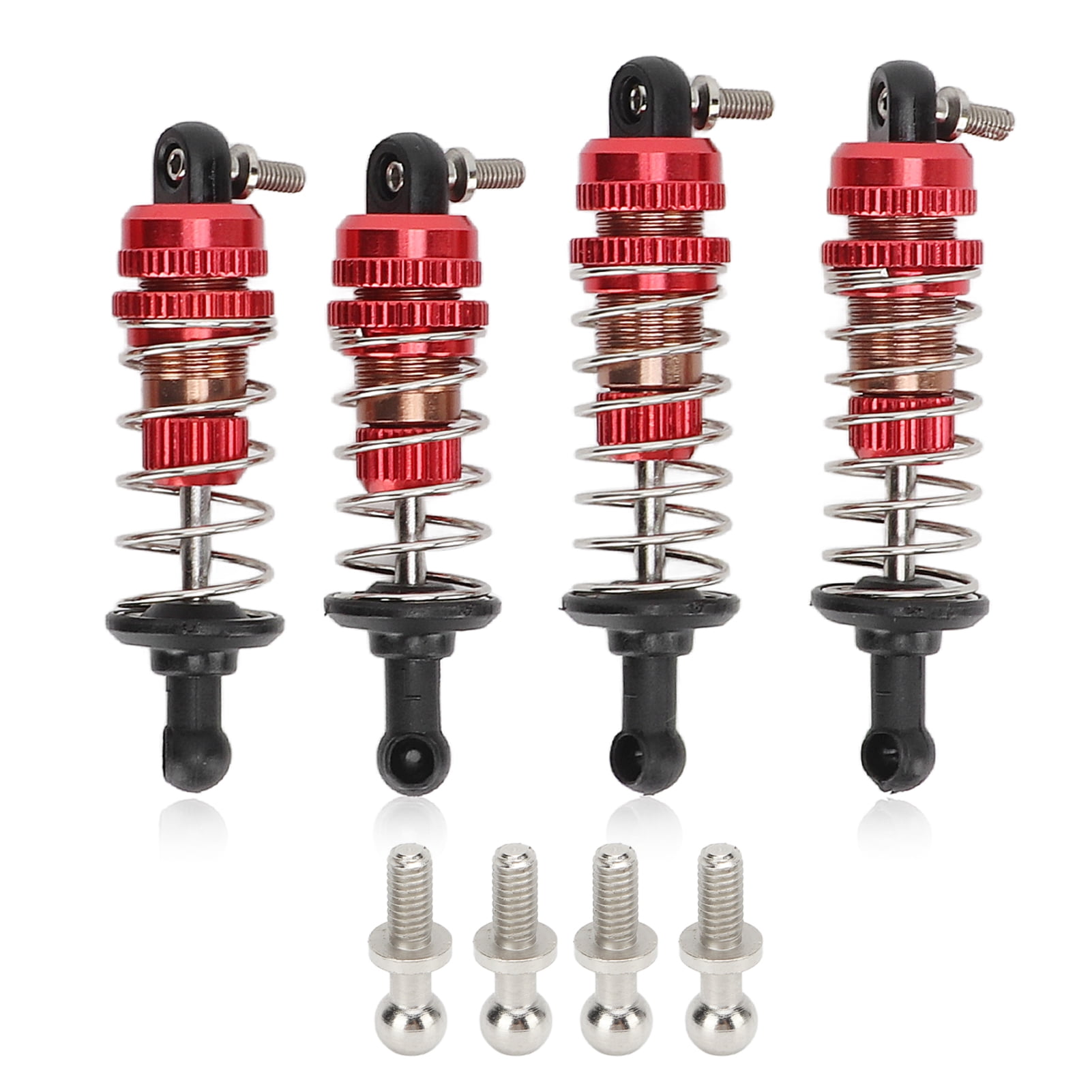 RC Hydraulic Shock Absorbers, RC Front And Rear Damper Red Easy ...