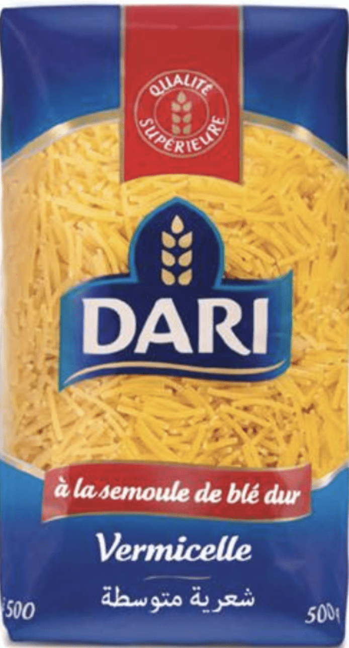 DARI VERMICELLE MOYEN 500GR - Walmart.com