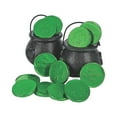 Fun Express Shamrock Chocolate Coins, 68 Wrapped Candies for St ...