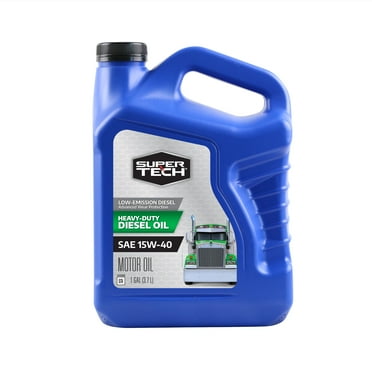 Super Tech Full Synthetic Heavy Duty SAE 15W40 Motor Oil, 1 Gallon ...