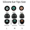 Soft Durability Silicone Earplug for LinkBudsS/WFC500Ensuring Optimals ...