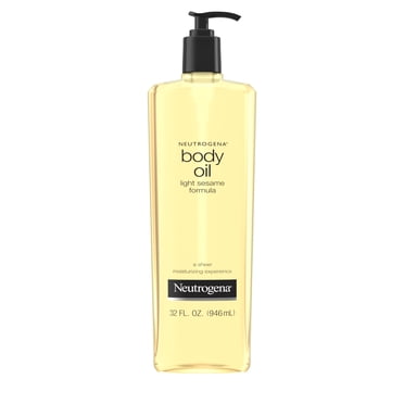 Neutrogena Moisturizing Body Oil, Light Sesame Formula, 8.5 fl. oz ...