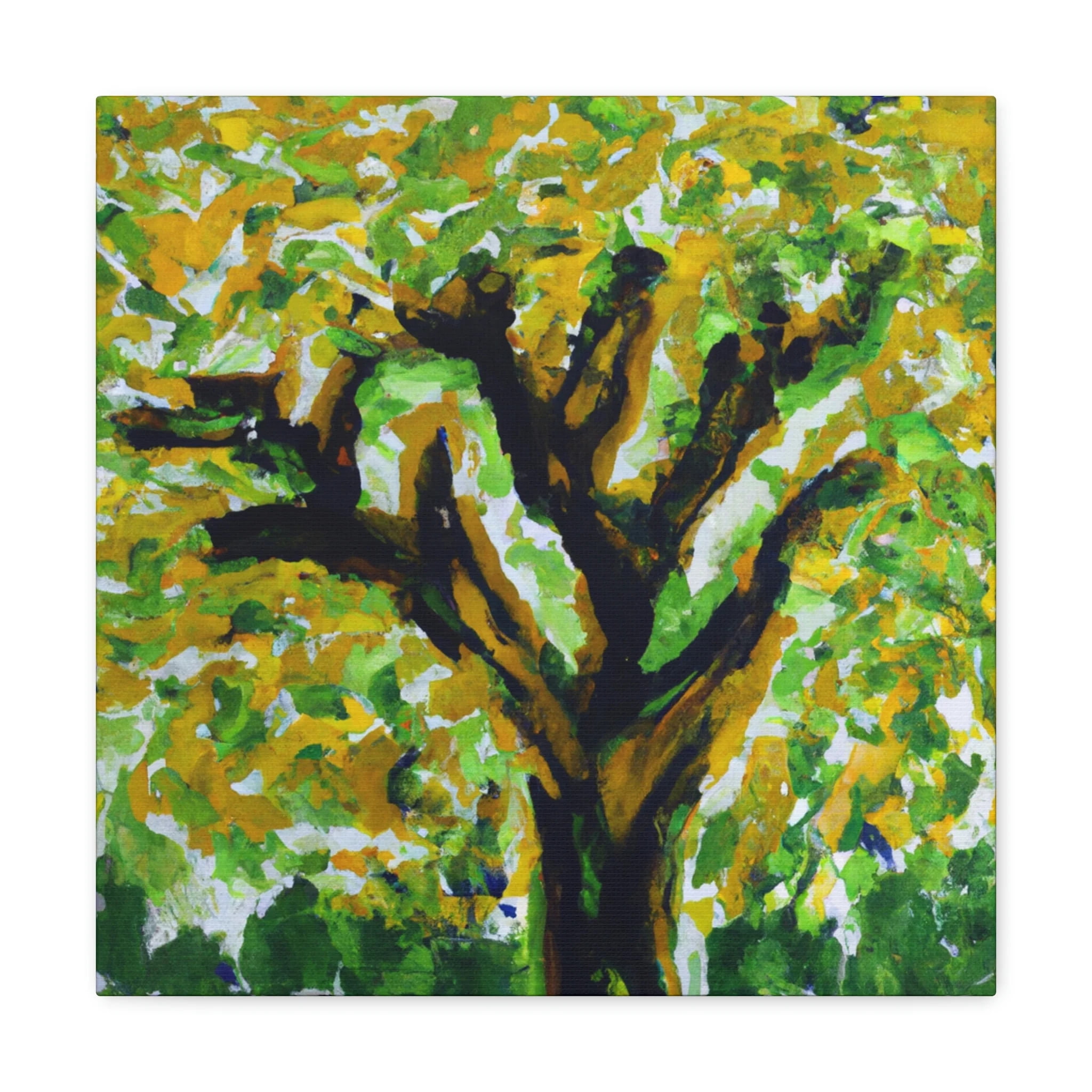 Elm Tree Expressionism - Canvas - Walmart.com