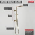 Delta Universal Showering Components: Shower Column 18" Round - Walmart.com