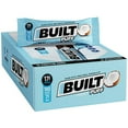 BUILT Bar, High Protein Coconut Puff - 12 Count, Low Calorie, Nutritional Gluten-Free ...