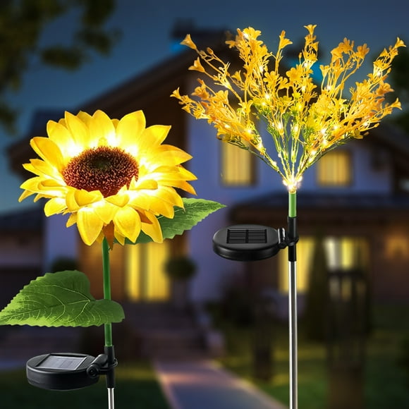 Solar Powered Sunflower