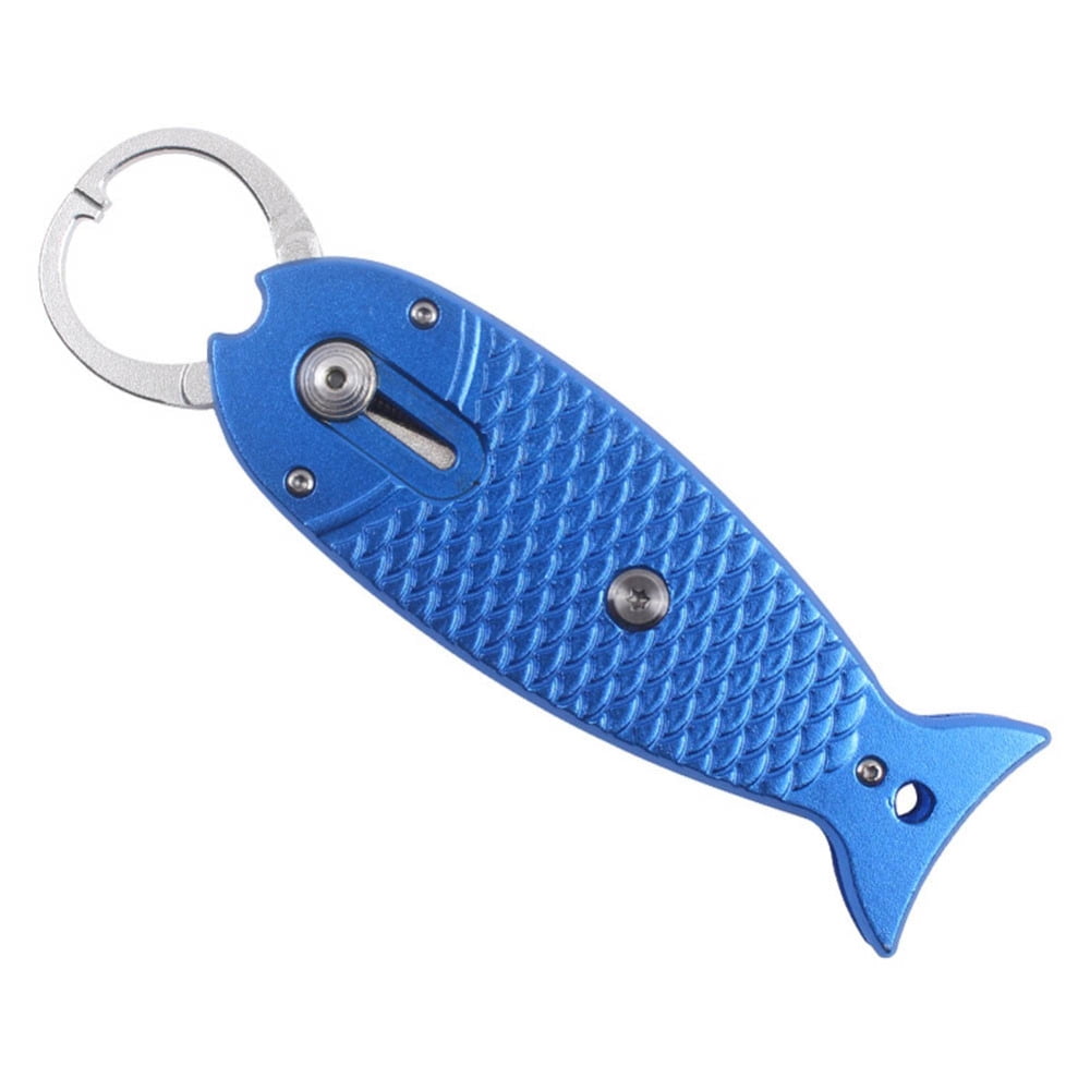 Hhdxre Aluminum Alloy Fish Grip Clamp Outdoor Fishing Plier Fish Shape ...