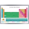 Periodic Table Of Elements - Spanish Wall Poster, 22.375" x 34", Framed ...