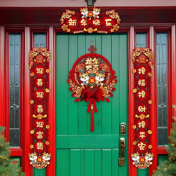 Spring Festival Couplets Chinese Lunar New Year Couplets for Spring ...