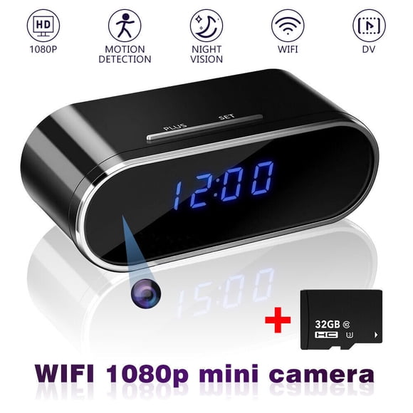 Clock Spy Cameras