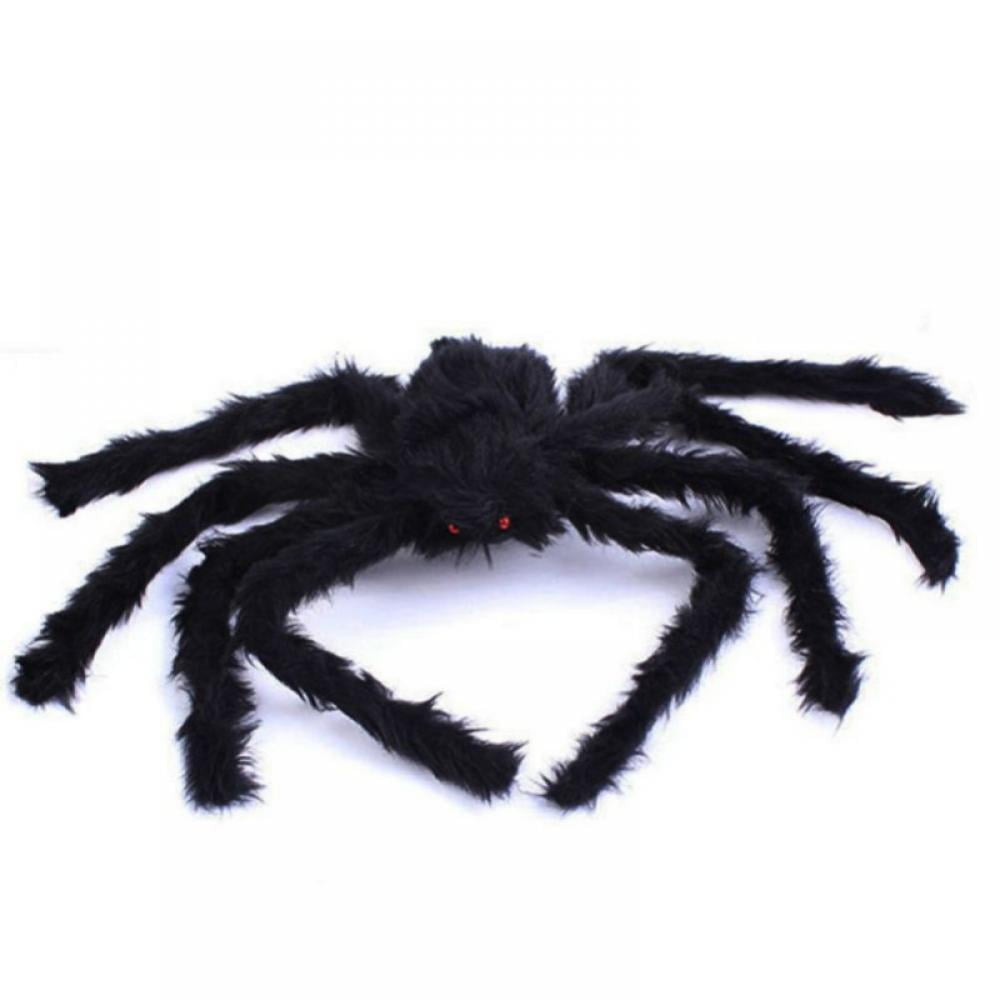 Halloween Giant Spider Decorations, Scary Giant Fake Spider Hairy ...