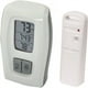 Acu-Rite Digital Indoor/Outdoor Thermometer with Clock - White ...