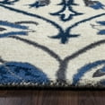 Alora Decor Liberty 2'6" x 10' Ornamental Ivory/Blue/Gray/Navy Area Rug ...